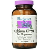 Bluebonnet Calcium Citrate Plus Magnesium, 180 Ct - Walmart.com