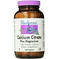 Bluebonnet Calcium Citrate Plus Magnesium 180 Ct