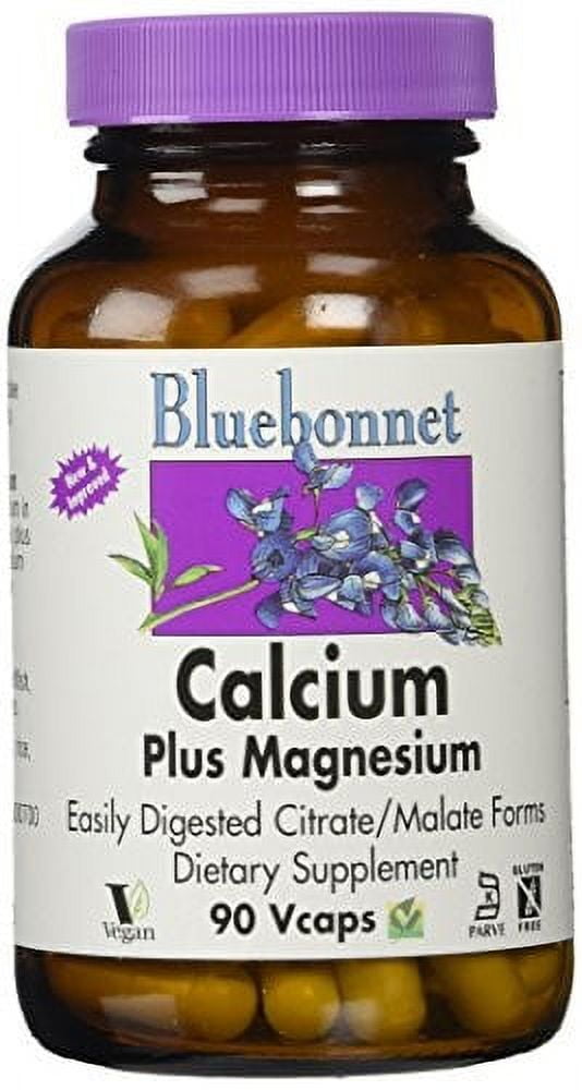 Bluebonnet Calcium Plus Magnesium 90 Ct