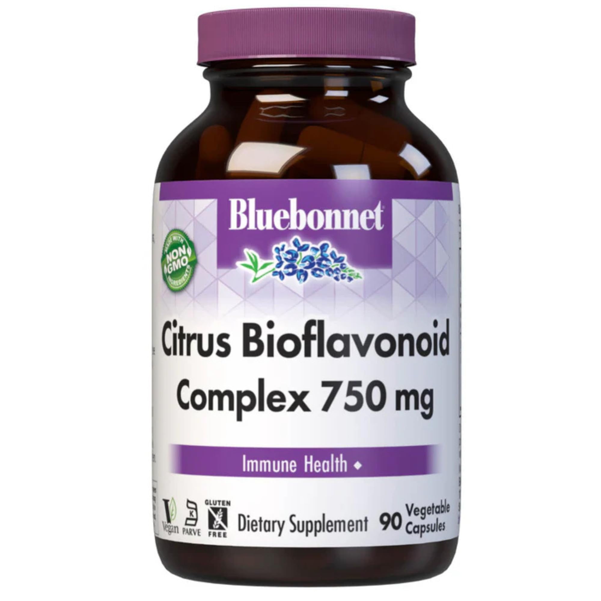 Bluebonnet Citrus Bioflavonoid Complex 750 Mg Capsules, Antioxidant ...