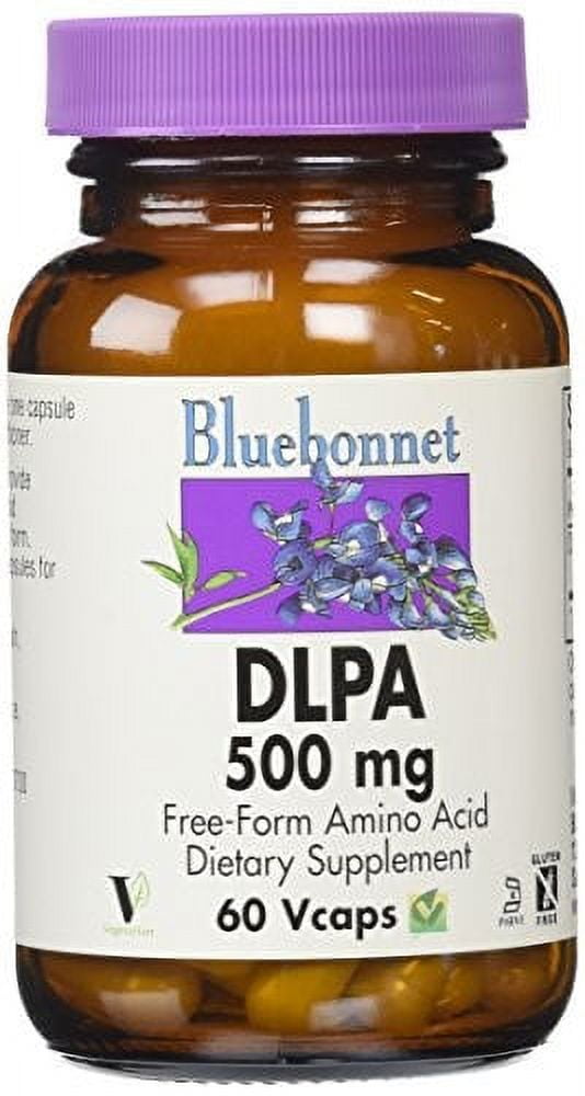 Bluebonnet DLPA 500 Mg, 60 Ct - Walmart.com