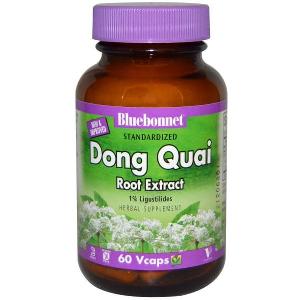 Bluebonnet Dong Quai Root Extract 60 Veg Capsules - Walmart Business ...