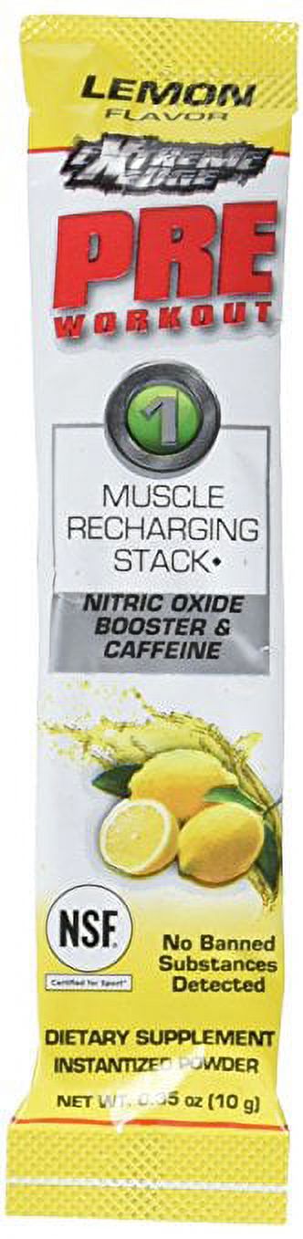 Bluebonnet Extreme Edge Pre Workout Lemon 20 Pack Box - Walmart.com