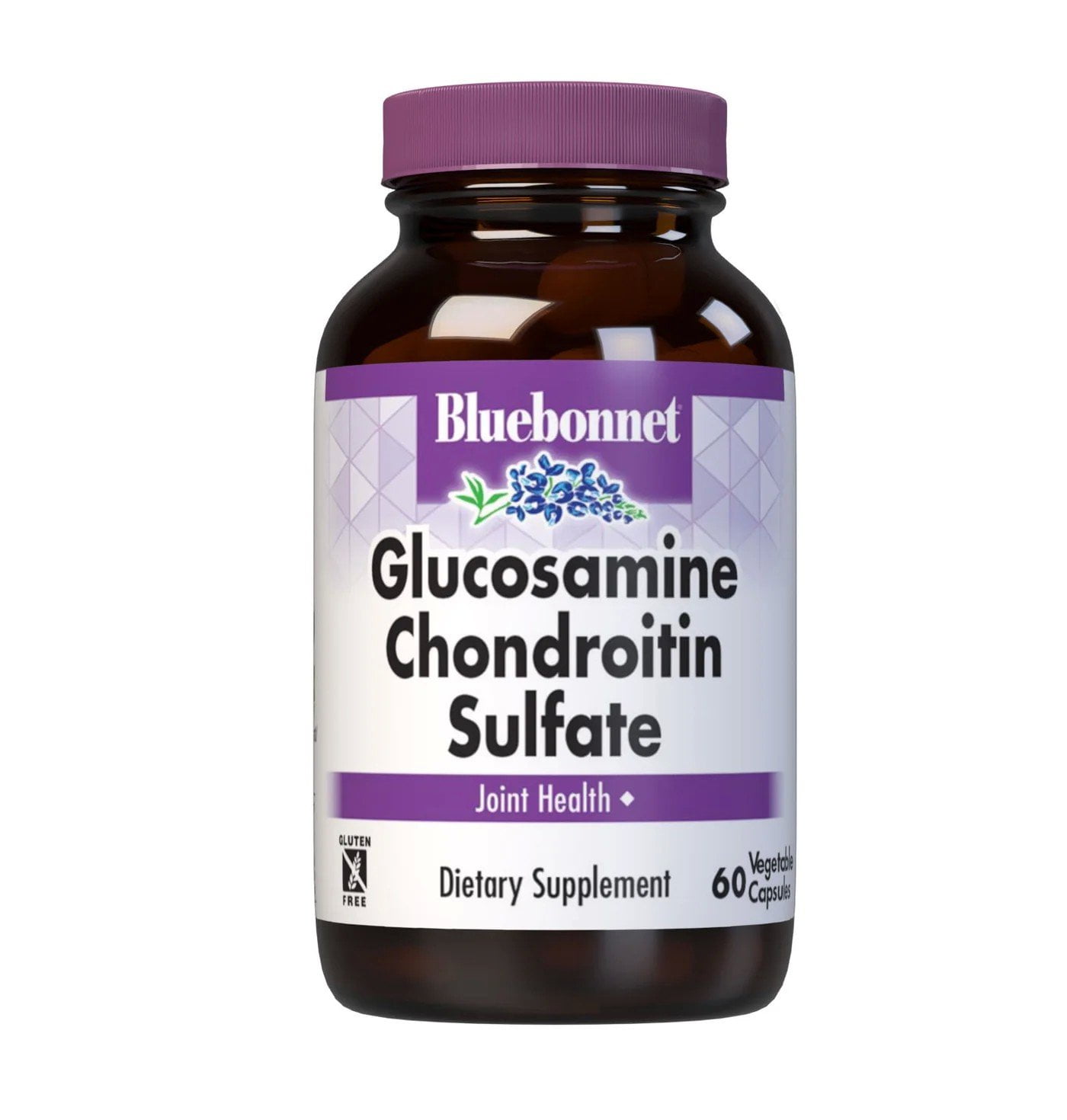 Bluebonnet Glucosamine Chondroitin Sulfate 60 Capsule - Walmart.com