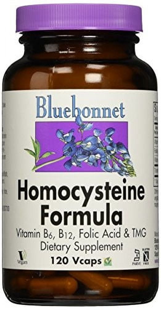 Bluebonnet Homocysteine Formula, 120 Ct - Walmart.com
