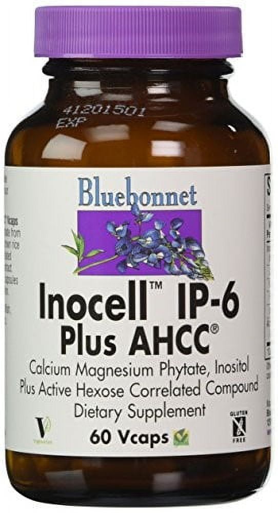 Bluebonnet Inocell Ip-6 Plus Ahcc, 60 Ct - Walmart.com