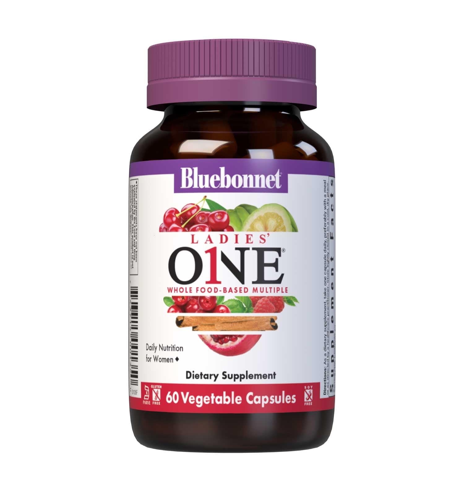 Bluebonnet Ladies One Whole Food Multiple, 60 Days, Organic K2 ...
