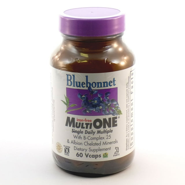 Bluebonnet Multi One, Iron Free, 60 Ct - Walmart.com