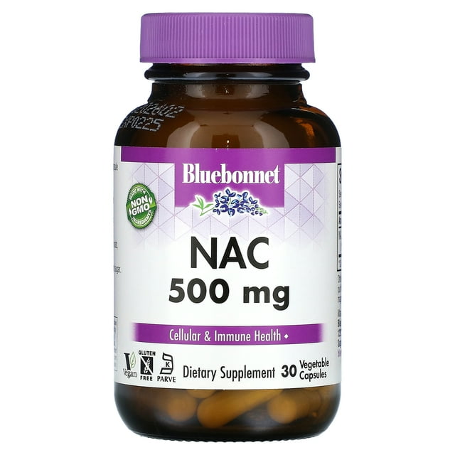 Bluebonnet NAC 500 Mg, 30 Ct - Walmart.com