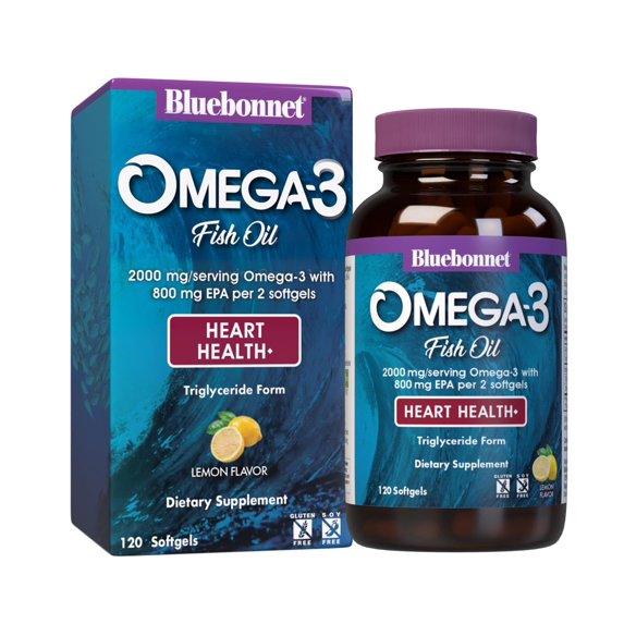 Bluebonnet Nutrition EPAx Omega-3 1000mg Heart Formula*, 120 Count ...