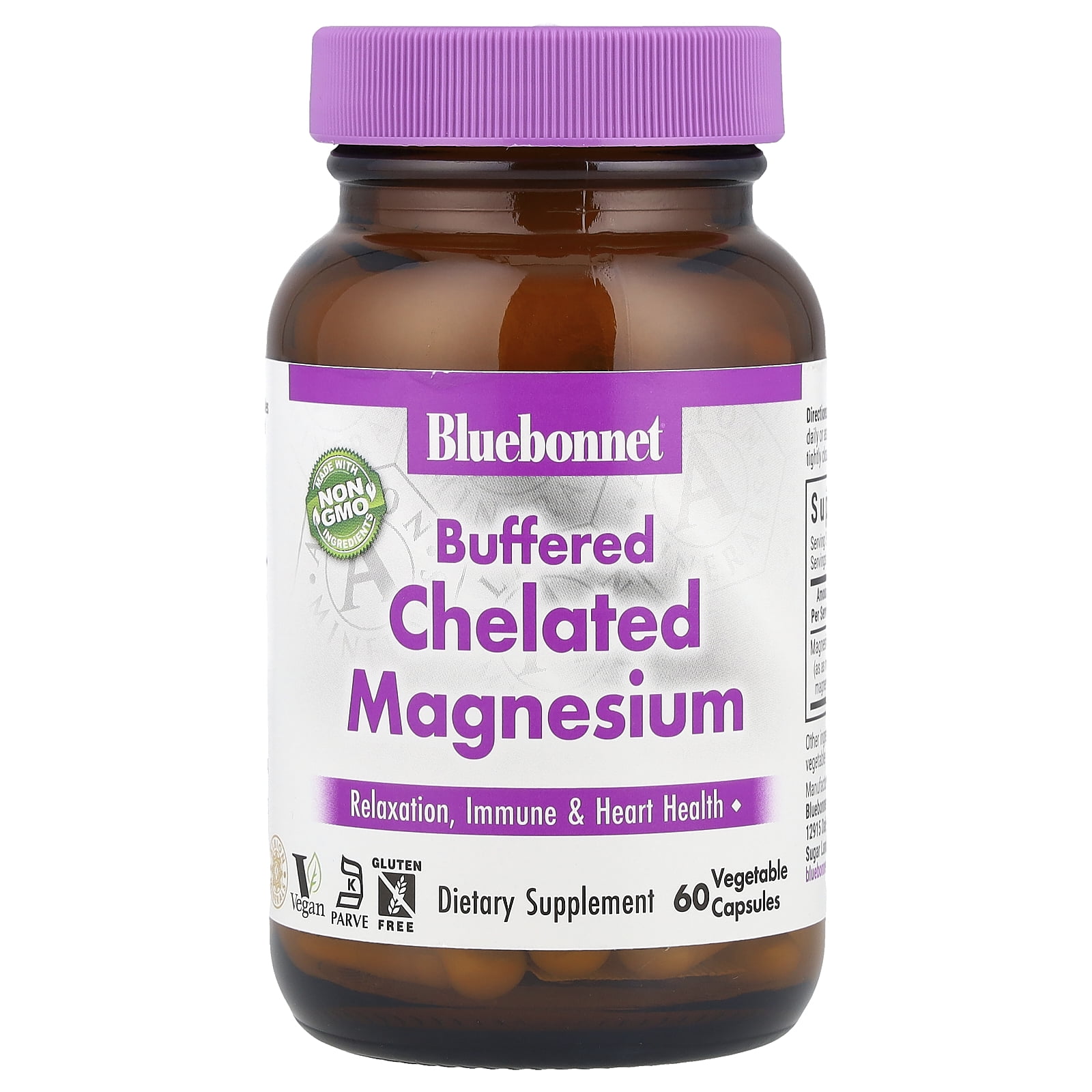 Bluebonnet Nutrition - High Absorption Buffered Chelated Magnesium ...