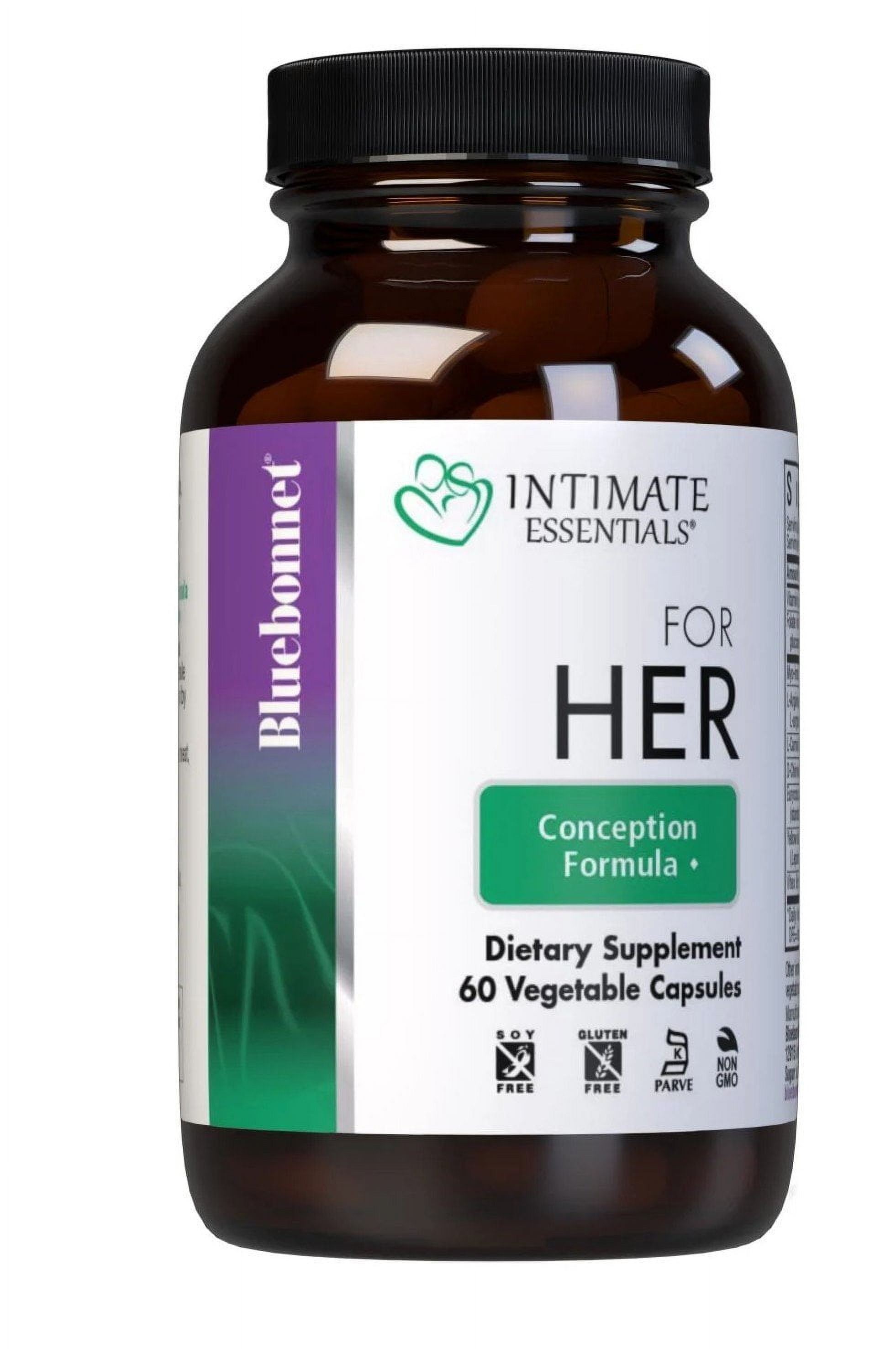 Bluebonnet Nutrition Intimate Essentials, For Her, Conception Formula ...