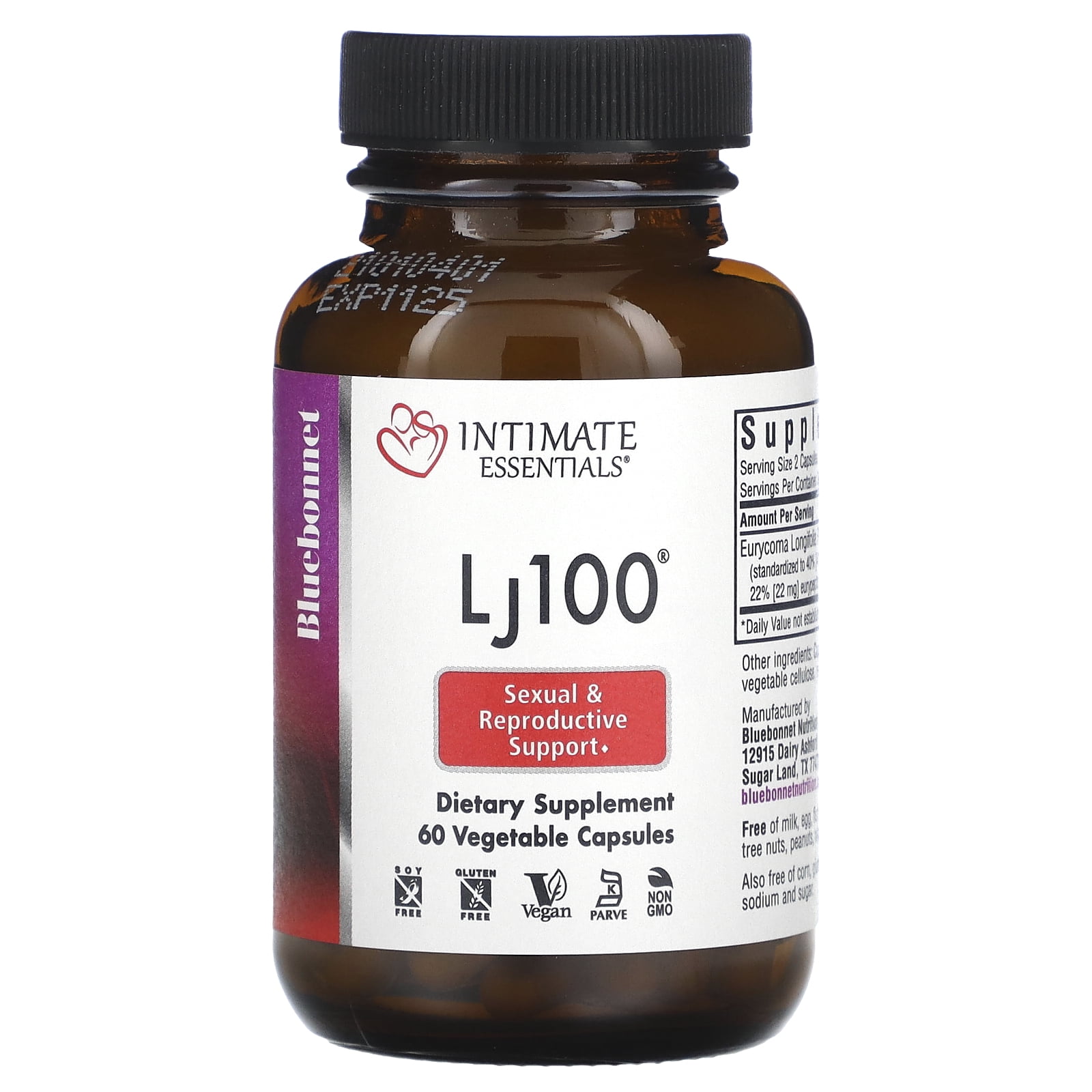 Bluebonnet Intimate Essentials LJ100, Sexual & Reproductive Support, 60 ...