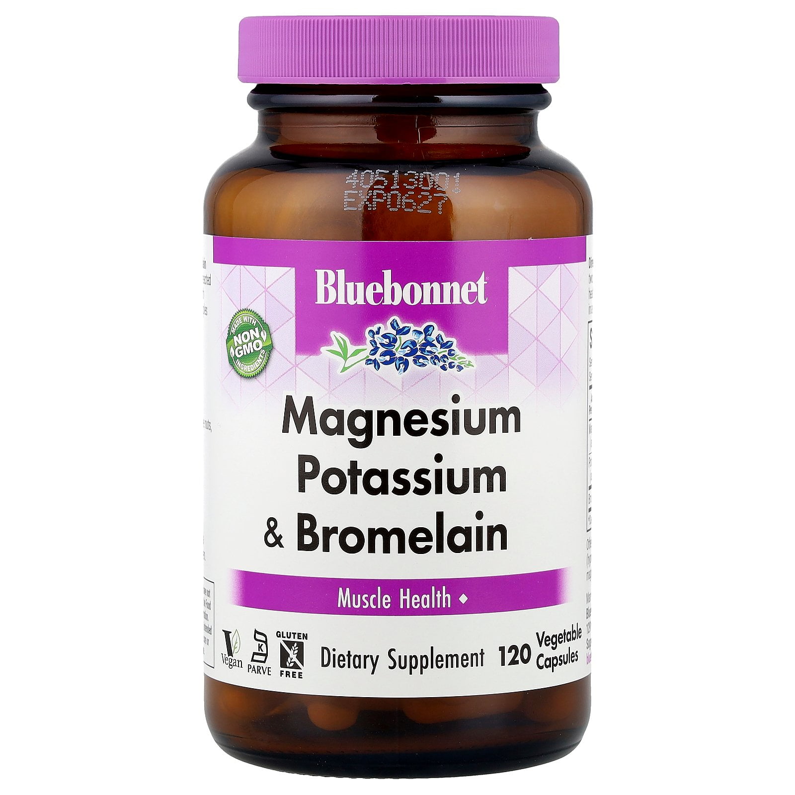 Bluebonnet Nutrition Health Supplements - Magnesium Potassium Plus ...