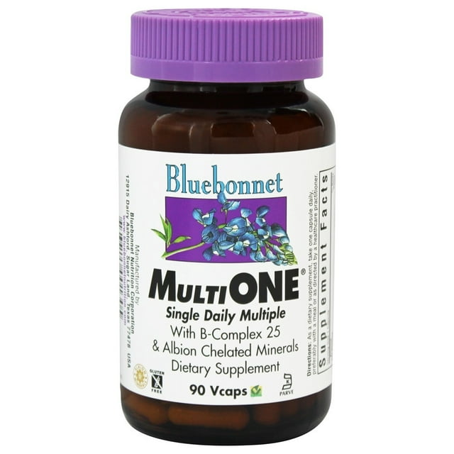 Bluebonnet Nutrition - Multi One Multivitamin & Multimineral - 90 ...