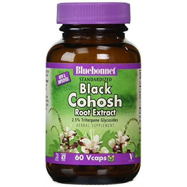 Bluebonnet Standardized Black Cohosh Root Extract, 60 Ct - Walmart.com