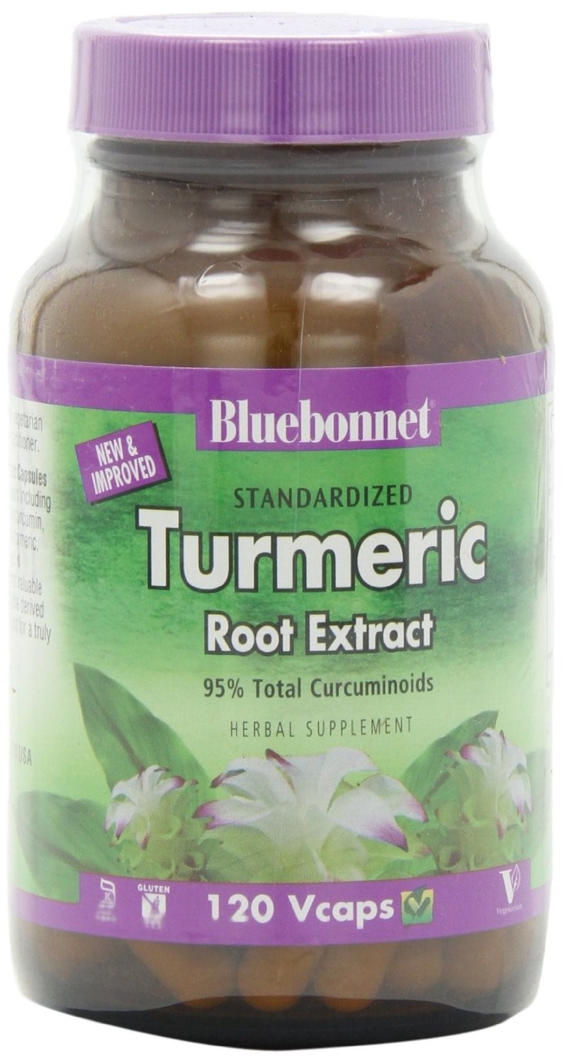 Bluebonnet Pure Curcuma C3 Complex Turmeric Root Extract Supplement ...
