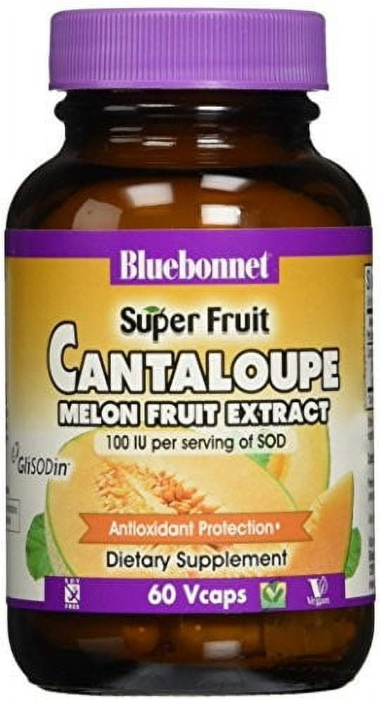 Bluebonnet Super Fruit Vegetarian SOD 100 Iu Cantaloupe Fruit Extract ...