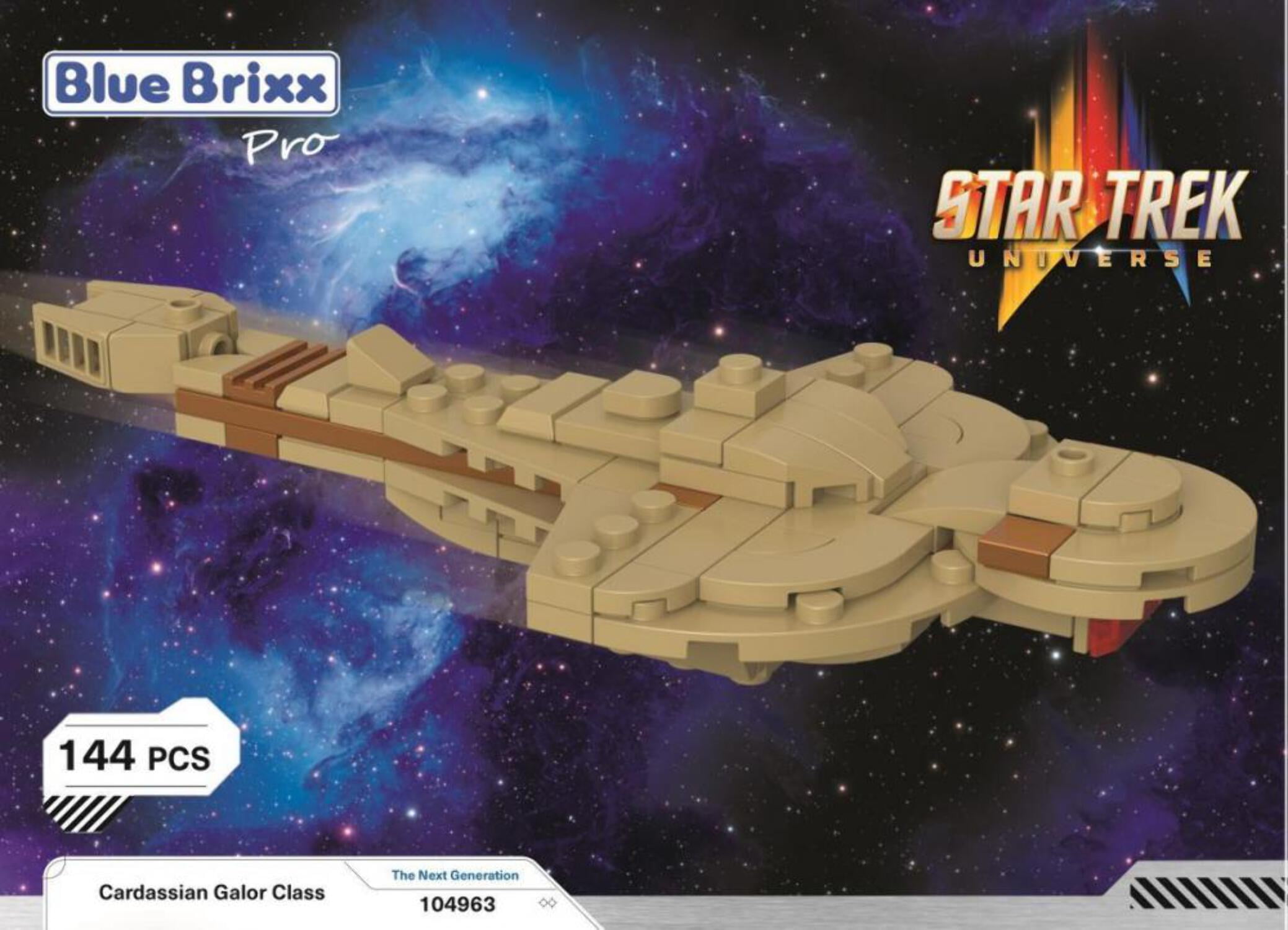 Bluebrixx Star Trek Cardassian Galor Class Set 104963 - Walmart.com