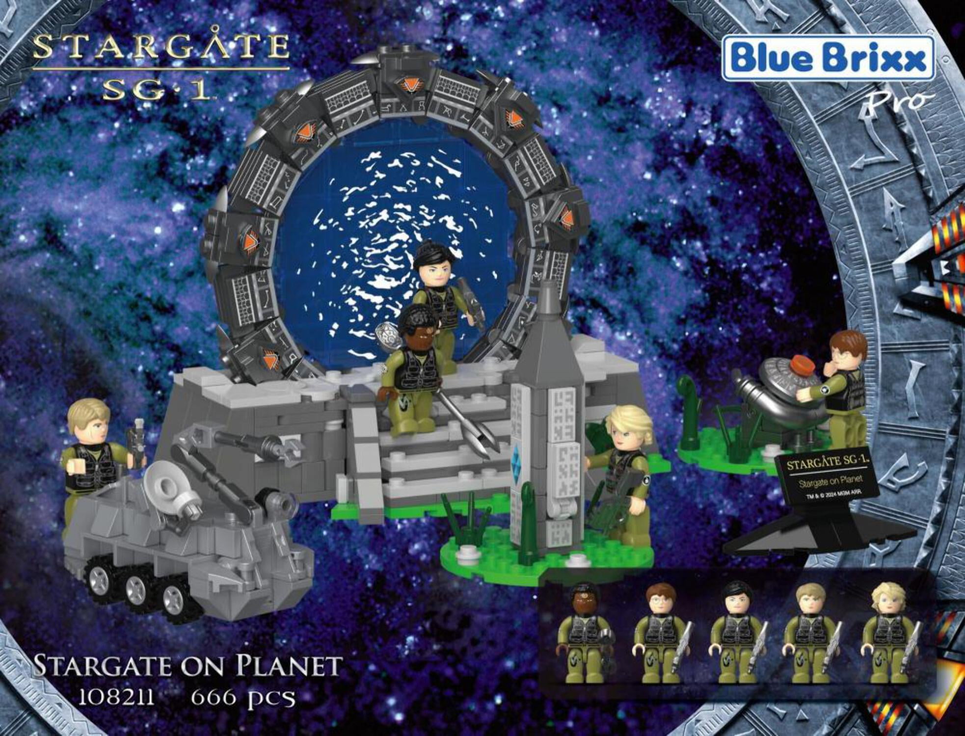 Bluebrixx Stargate on Planet Set 108211 - Walmart.com