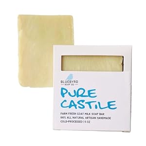 Bluebyrd Soap Pure Castile Bar Soap | Just (2) Two Natural Ingredients ...