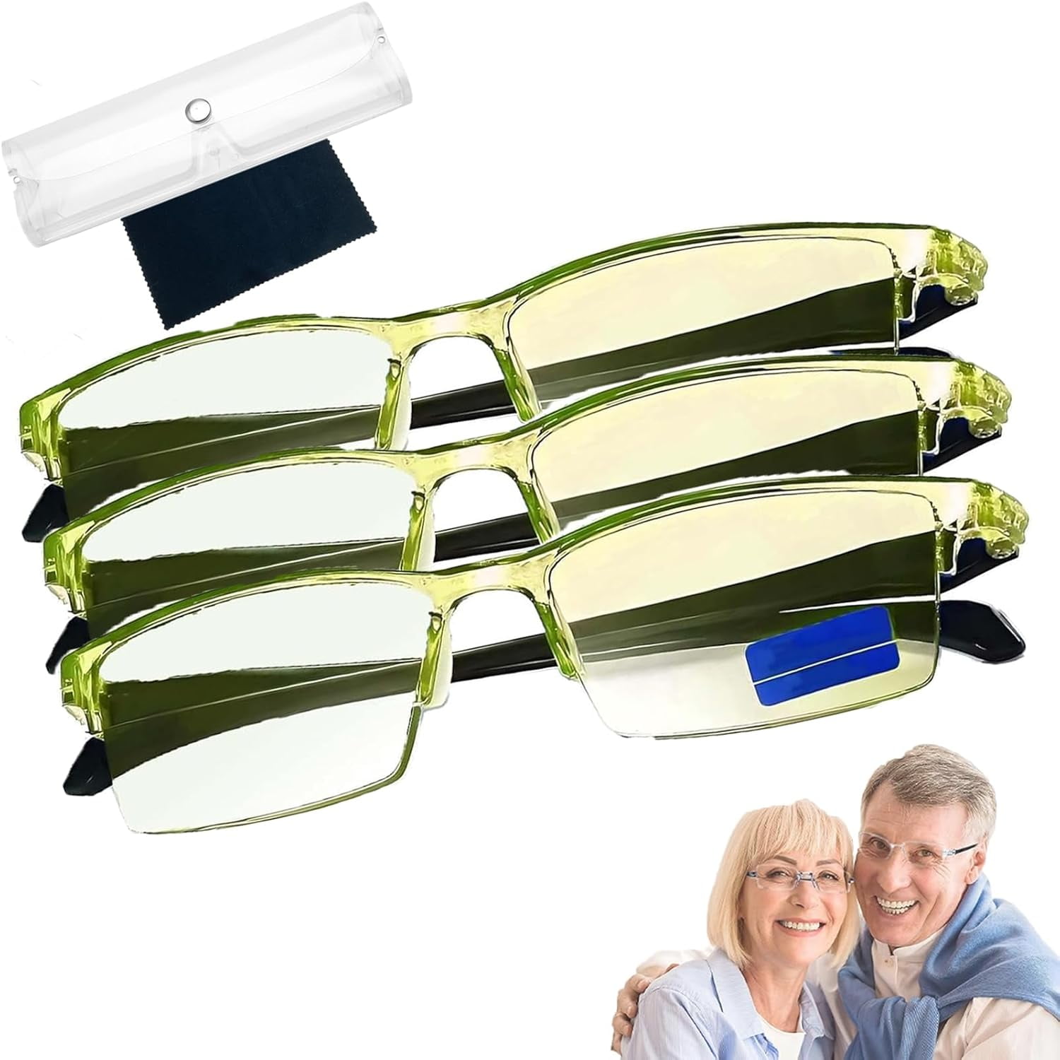 Blueease-Optics Glasses, Auto Zoom Reading Glasses with Anti Blue Light ...