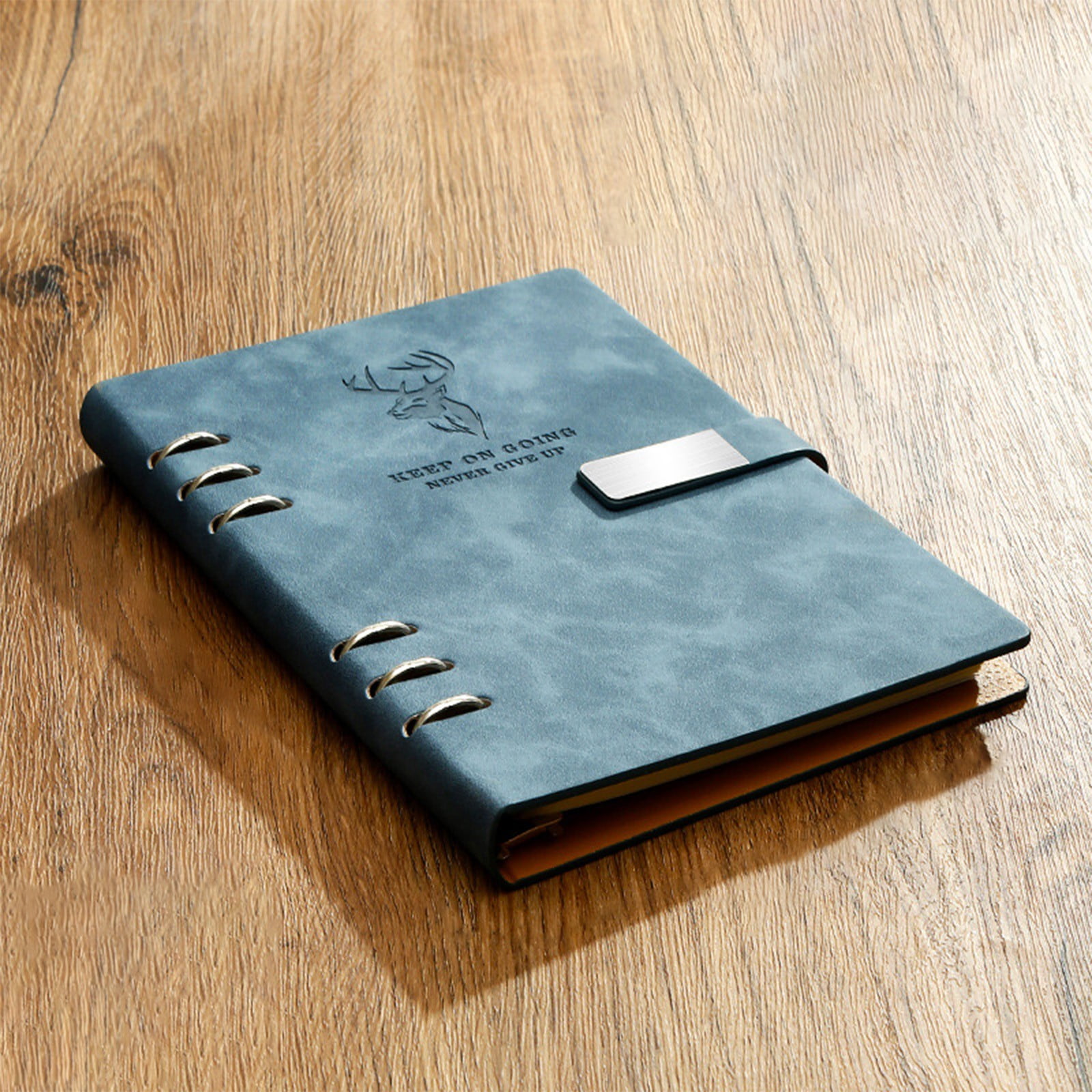 Blueek A5 Refillable Binder Notebook, Detachable Loose-Leaf Planner ...