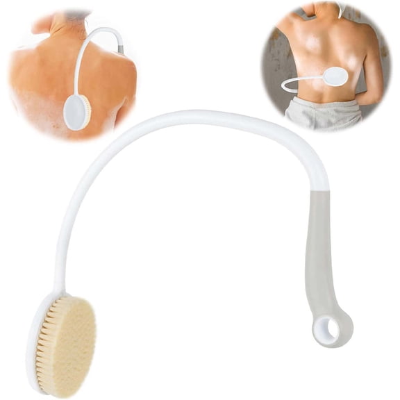easace Body Brush for Back with Long Handle, Adjustable Foldable Shower ...