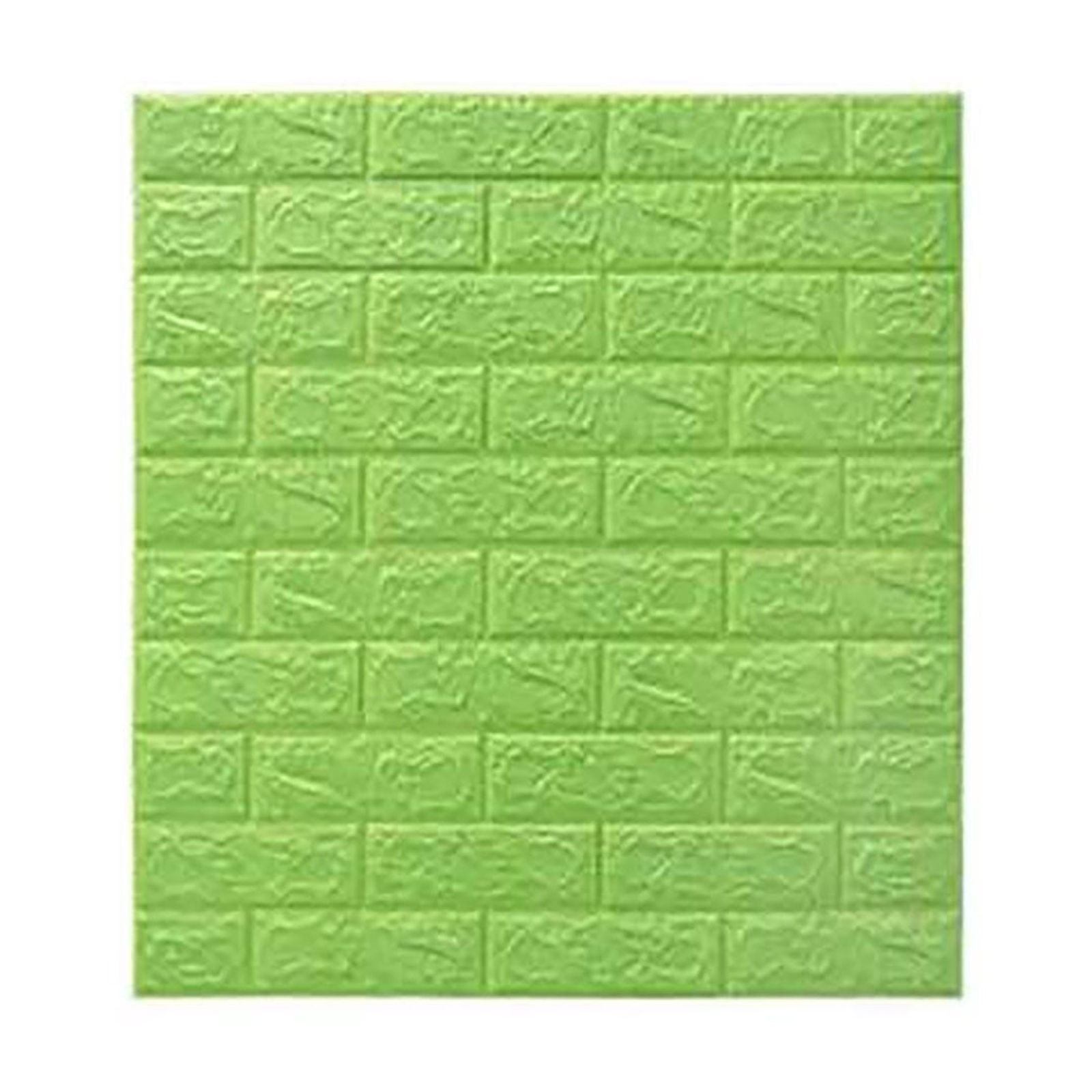 Blueek Brickyard Faux Brick Wall Stickers, DIY Art Wall Decals ...