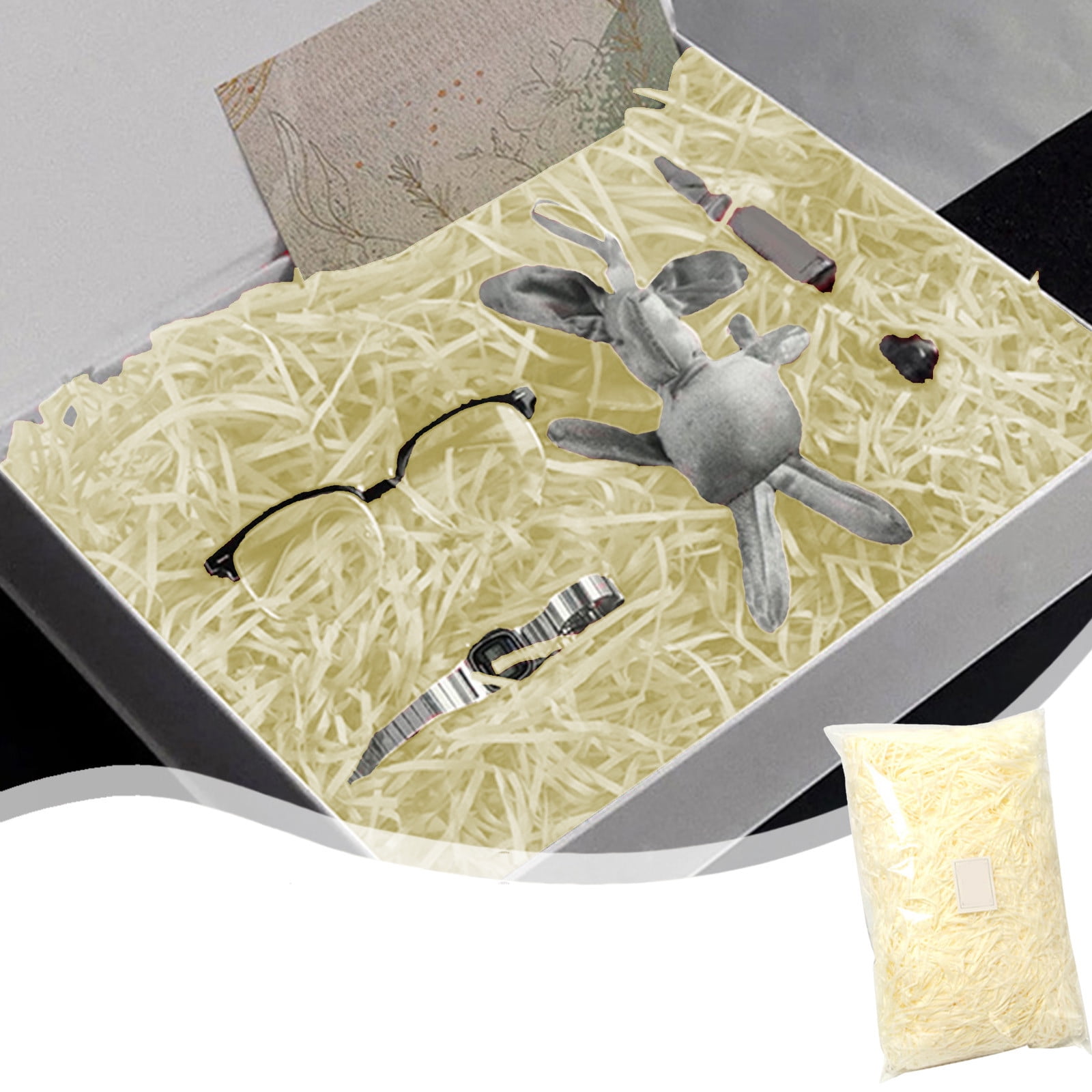 Blueek Colorful Shredded Paper Filler for Gift Boxes - Perfect for ...