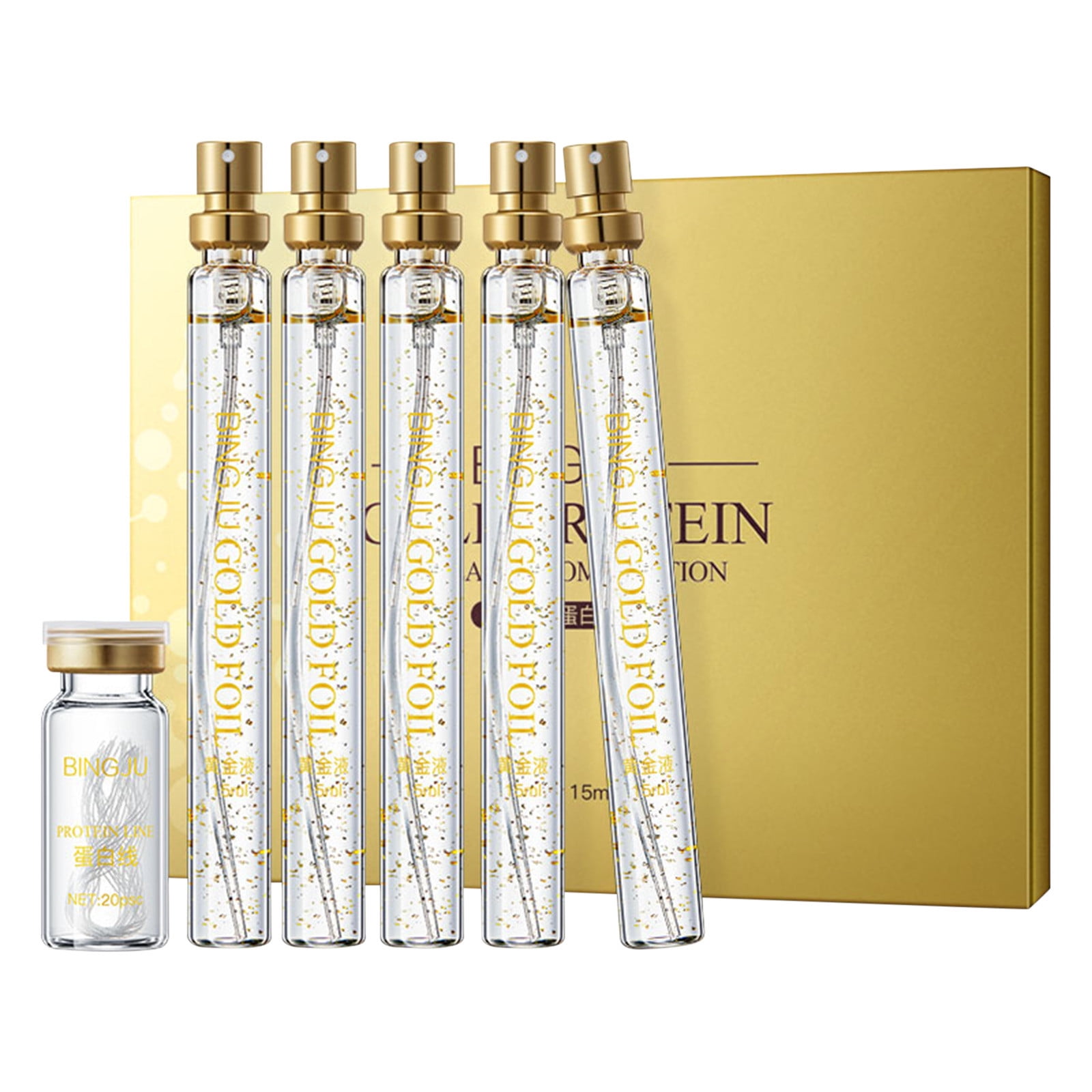 Blueek Gold Protein Collagen Thread Lifting Set, Soluble Protein ...