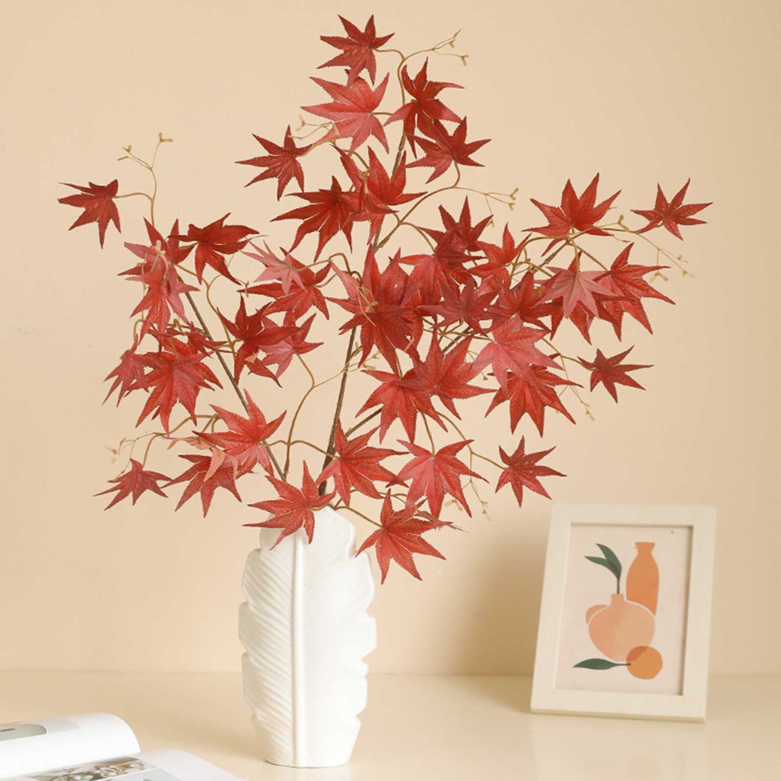 Blueek Halloween Decorations 1 PCS Fall Decorative Artificial Silk ...