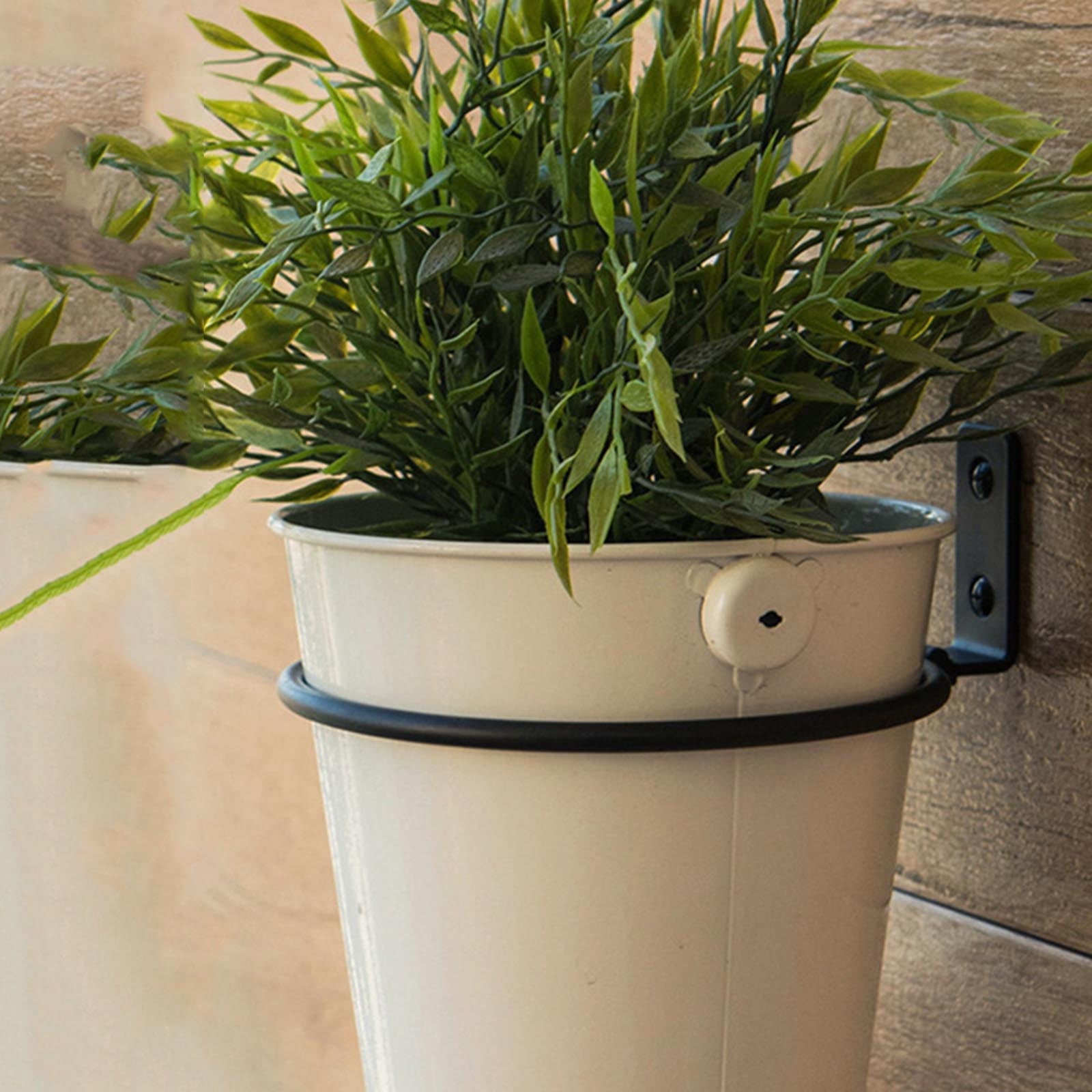 Blueek Multifunctional Balcony Railing Flower Rack - Sturdy Metal Wall ...