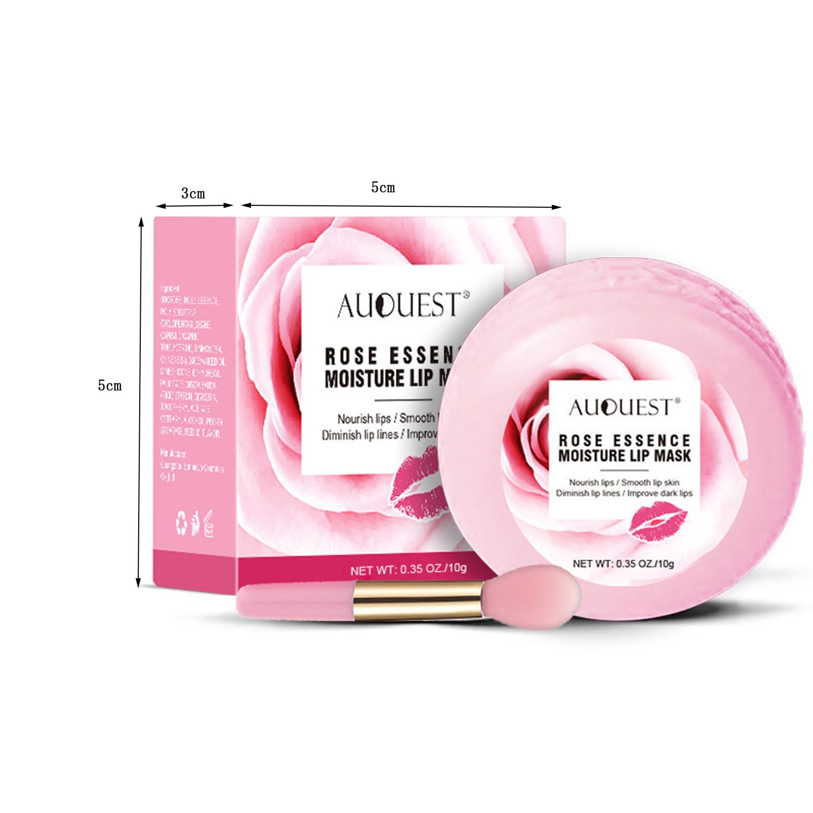 Blueek Rose Lip Mask,Nourishing, Moisturizing, Anti-cleft Lip ...