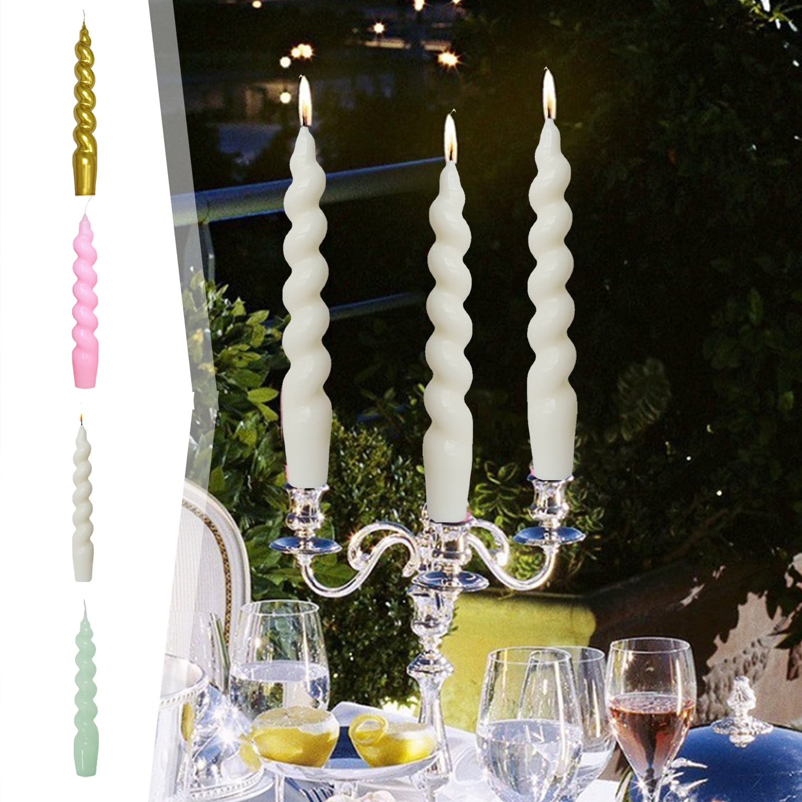 Blueek Tobacco- Candle Floating Tea Lights Wedding Party Candle Votive ...