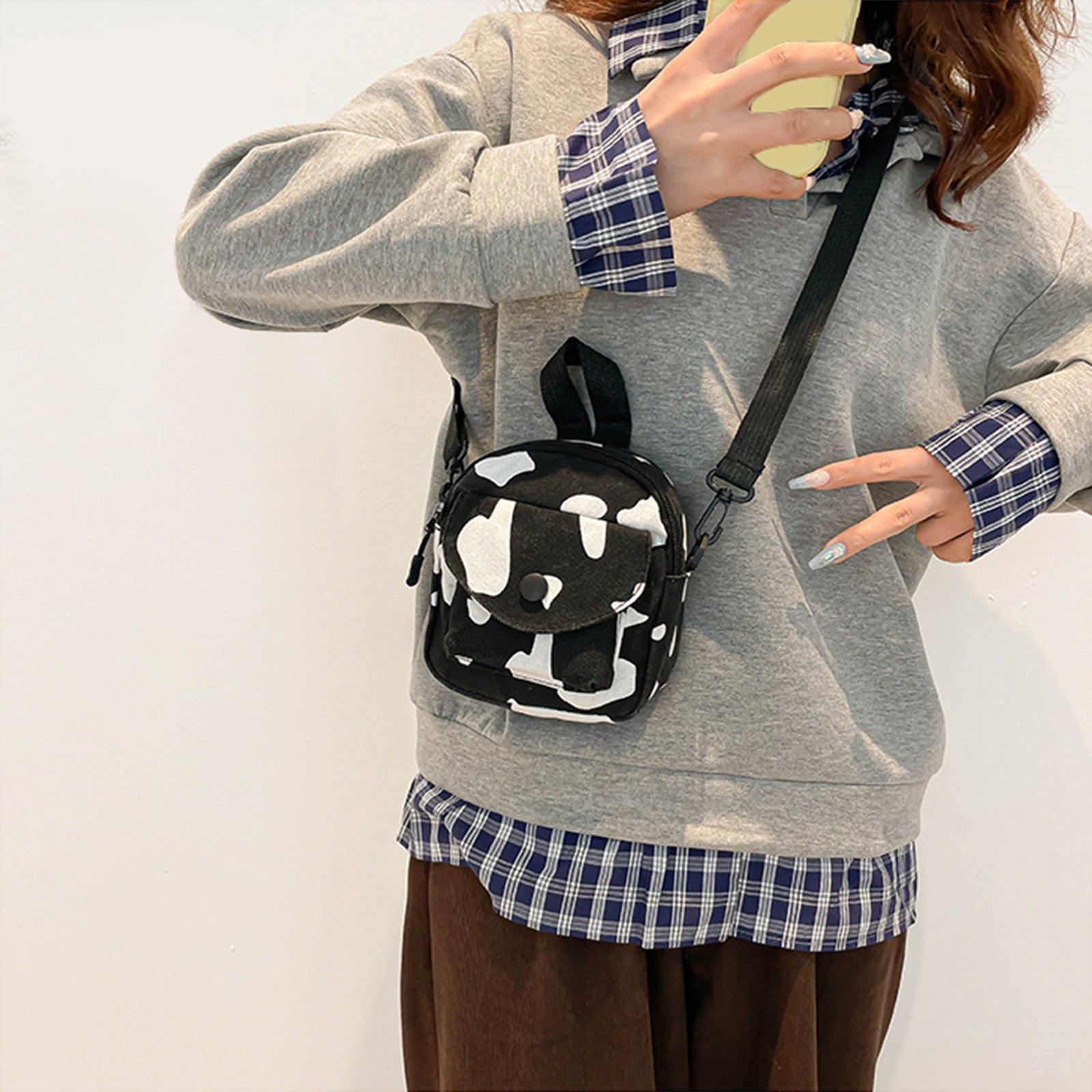 Blueek Women Chic Shoulder Bag, Polyester Crossbody Purse, Sleek Colors ...