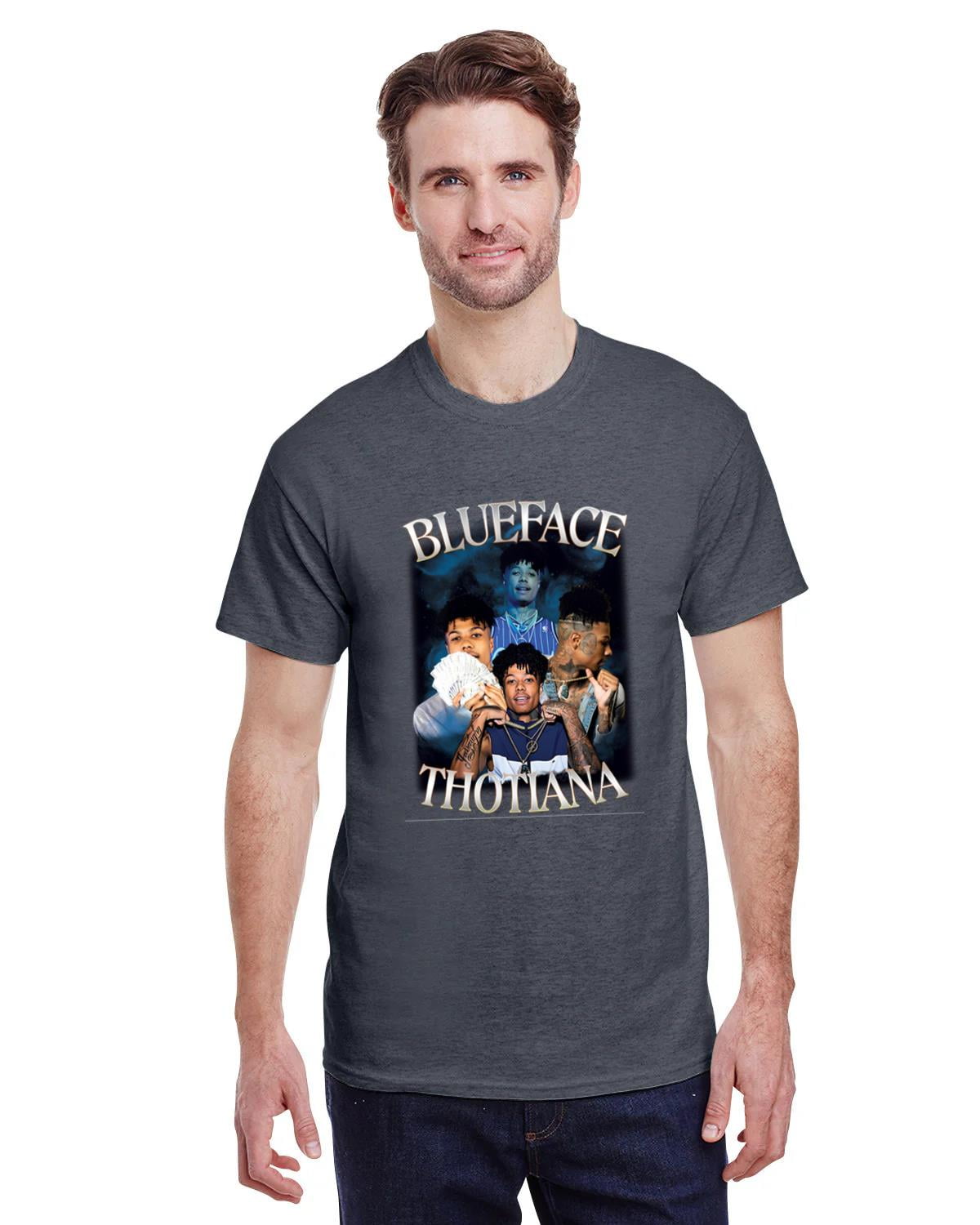 Blueface Thotiana Rapper Merch Catchy Hit Song T-SHIRT, for men & women ...