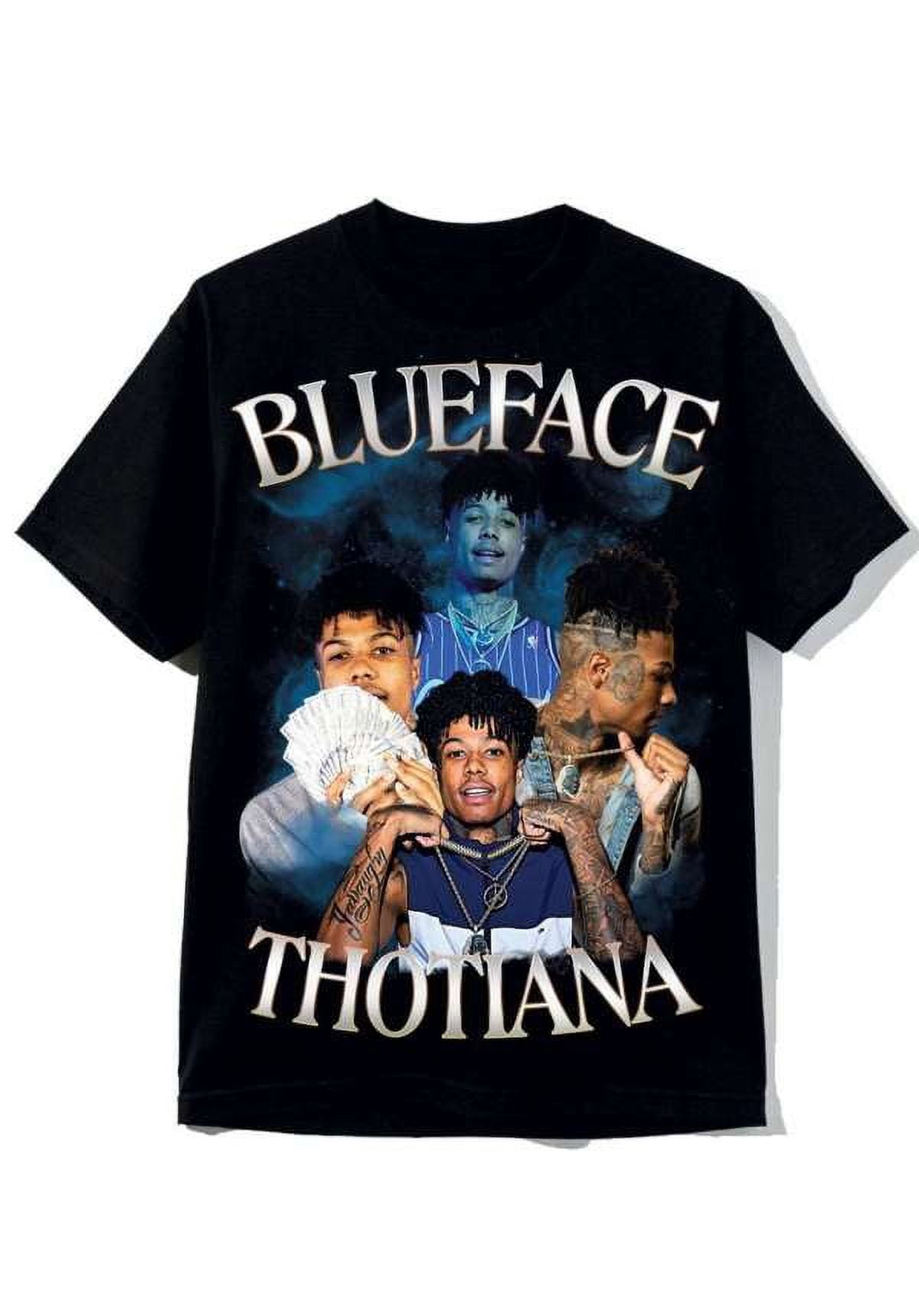 Blueface Thotiana T-Shirt Merch Rapper - Walmart.com