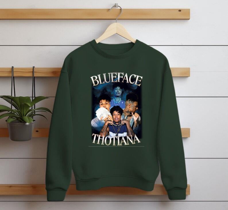 Blueface Thotiana T-shirt Merch Rapper, NEW - INSTOCK! - Walmart.com