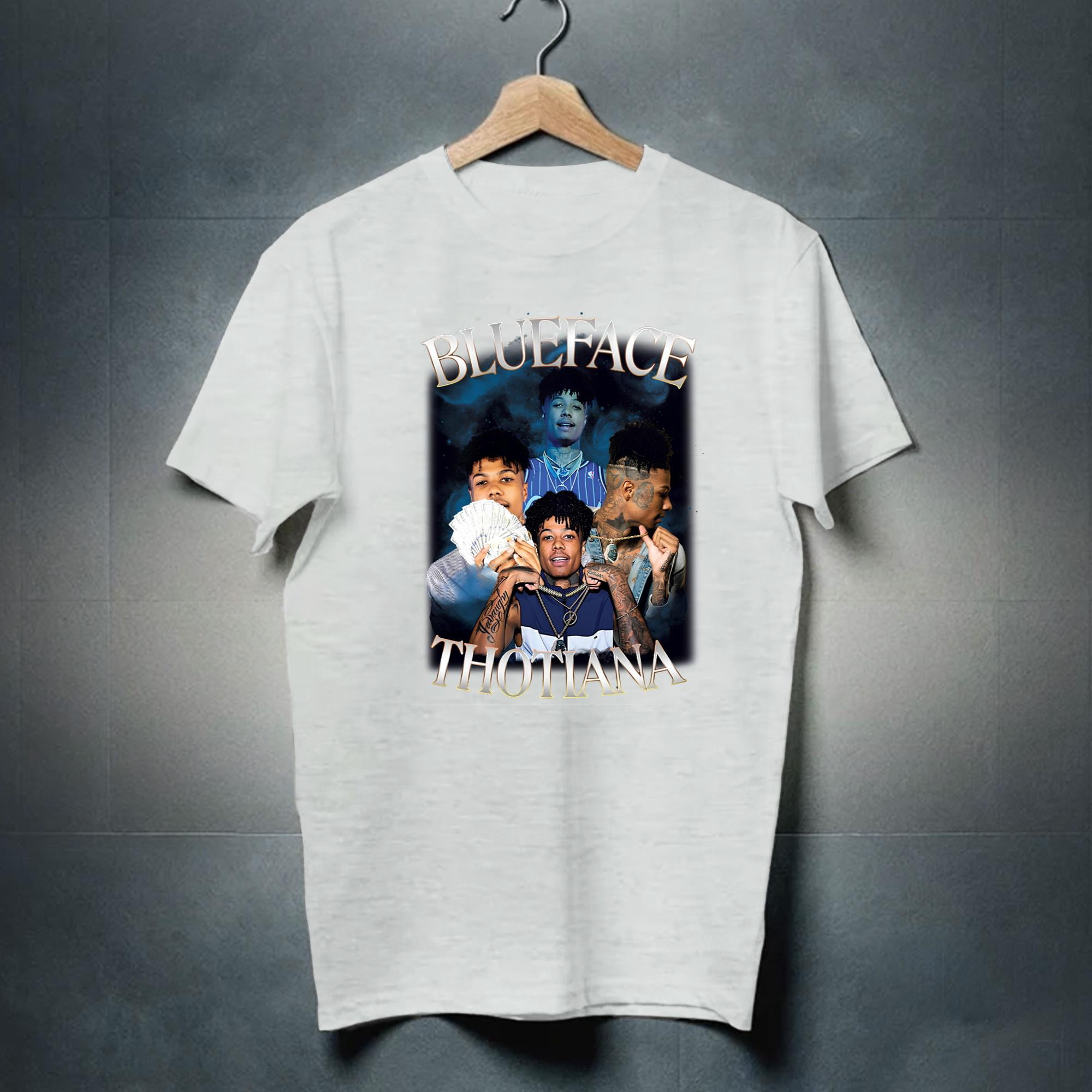 Blueface Thotiana T-shirt Merch Rapper-TH10995 - Walmart.com