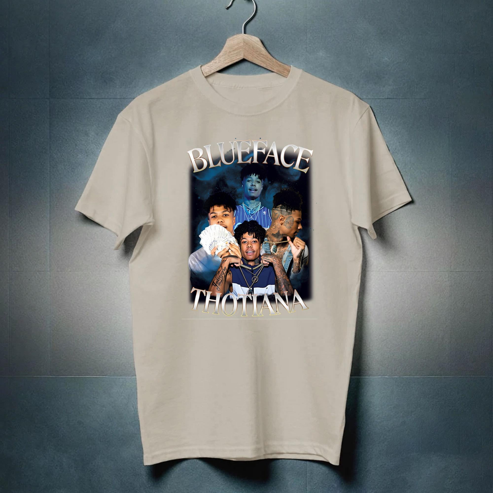 Blueface Thotiana T-shirt Merch Rapper-TH10995 - Walmart.com