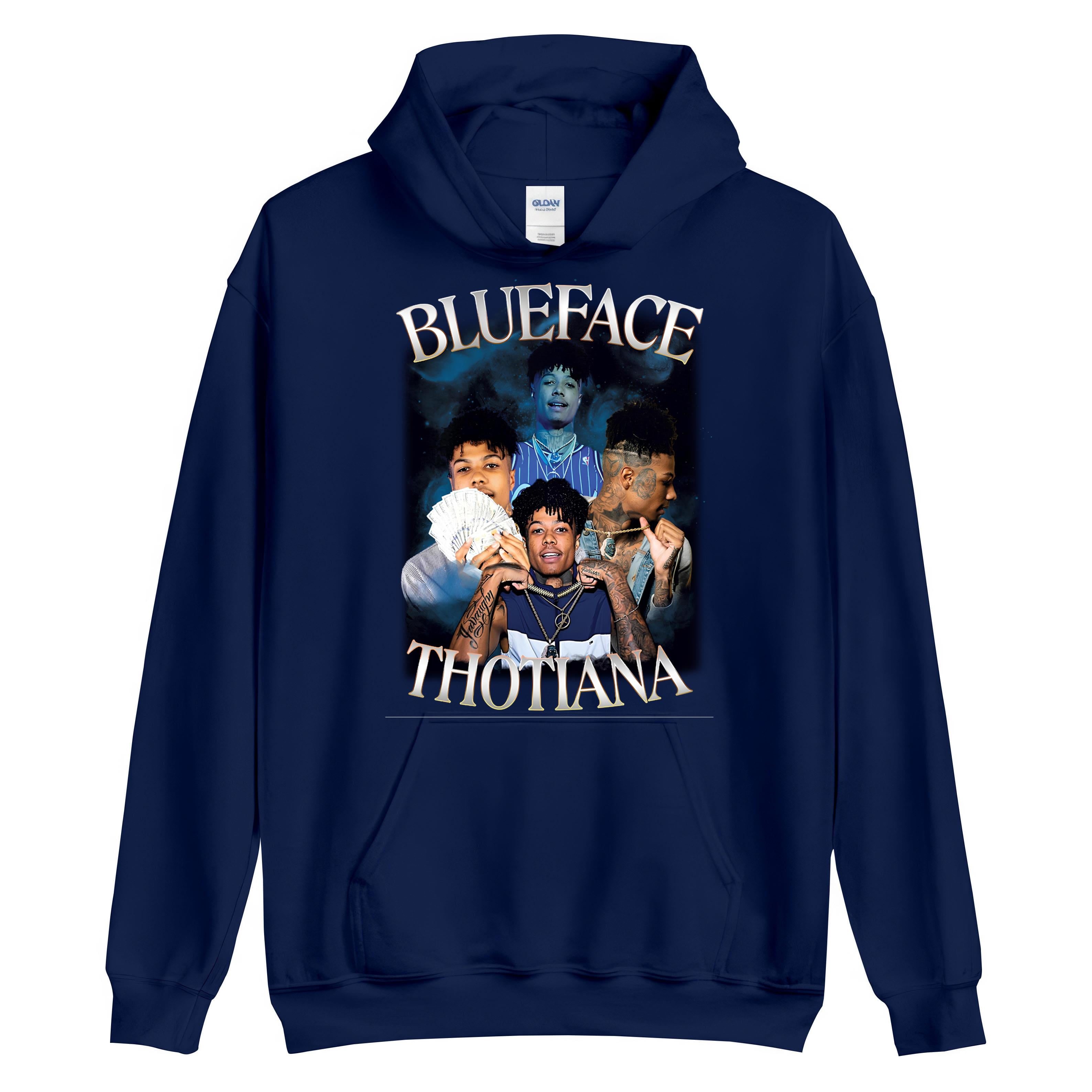 Blueface Thotiana T-shirt Merch Rapper-TH28448 - Walmart.com