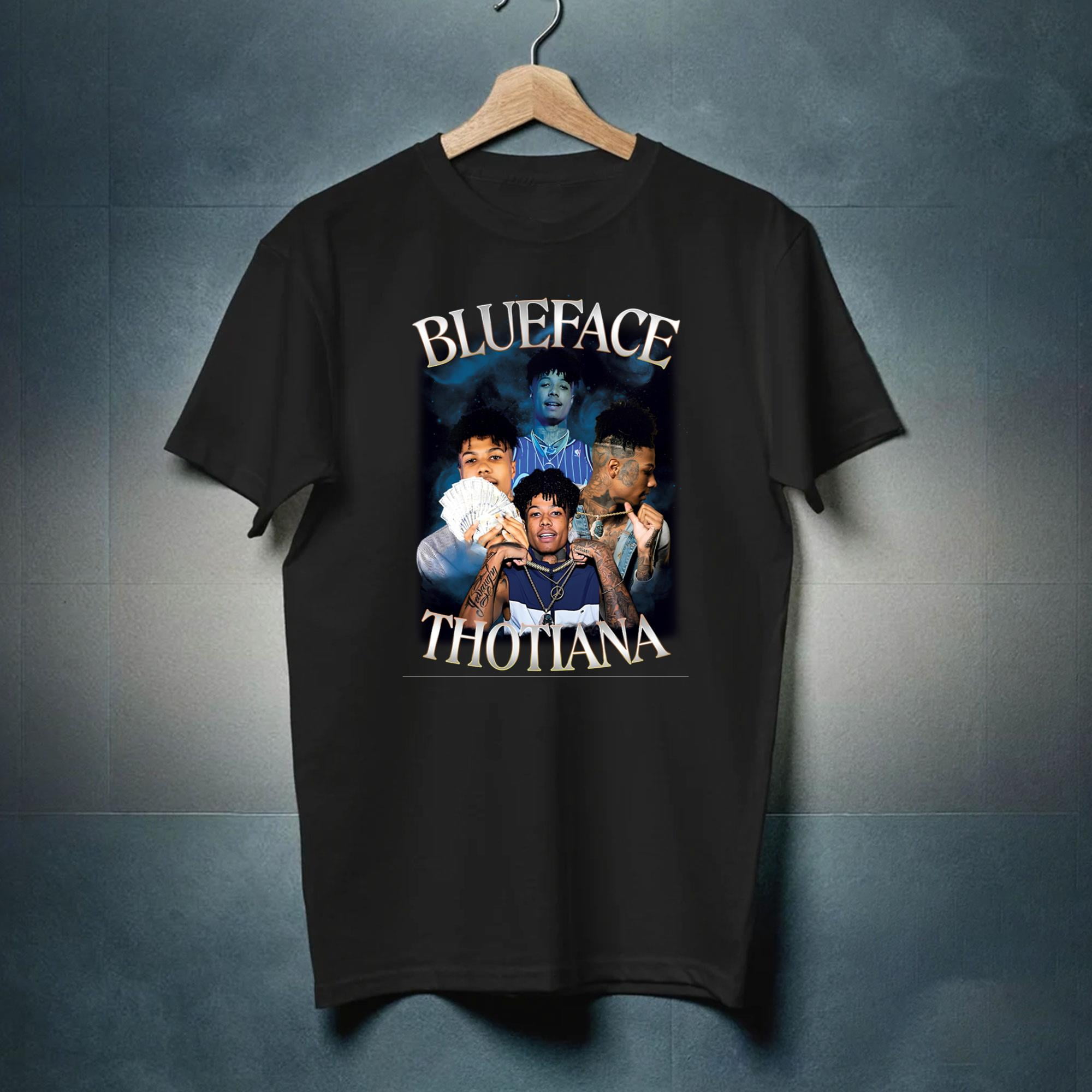 Blueface Thotiana T-shirt Merch Rapper-TH28448 - Walmart.com