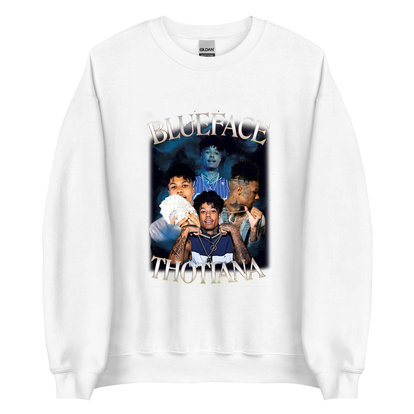 Blueface Thotiana T-shirt Merch Rapper - Walmart.com