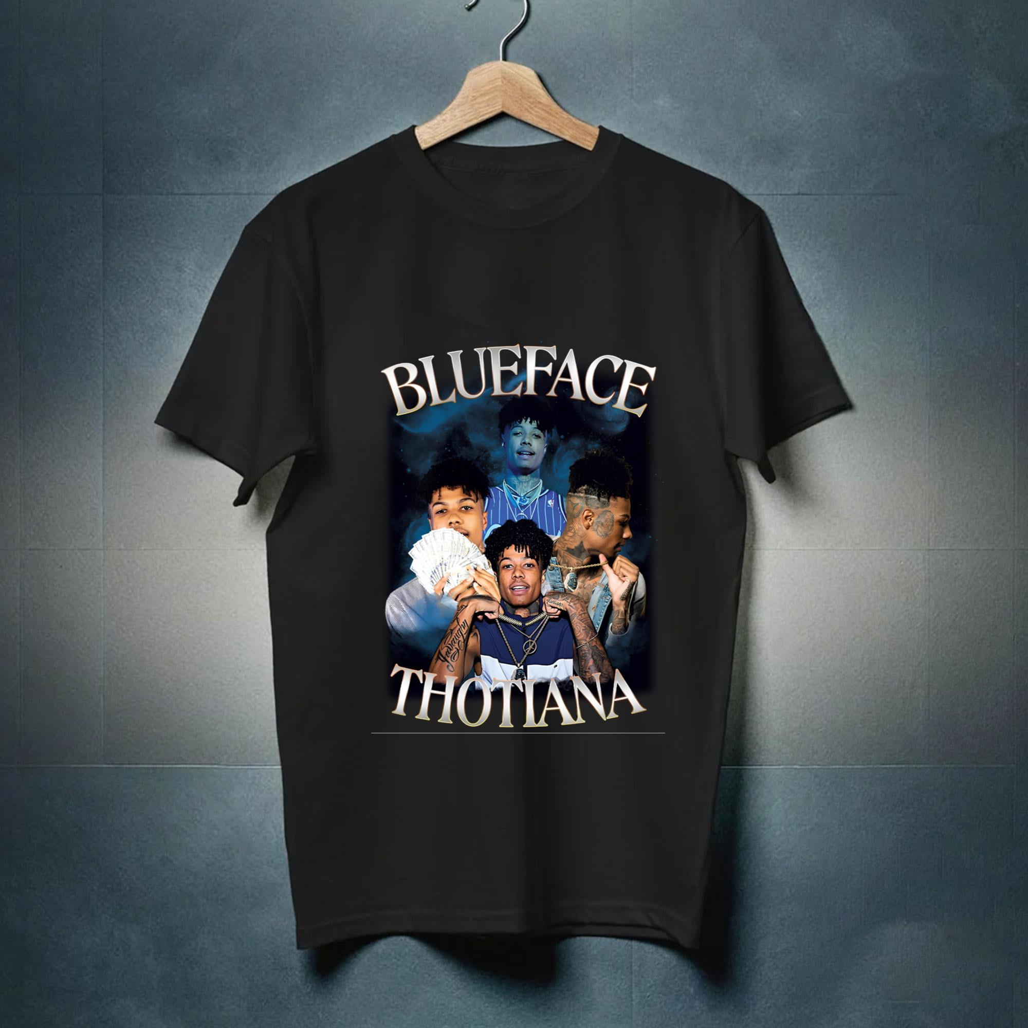 Blueface Thotiana T-shirt Merch Rapper - Walmart.com