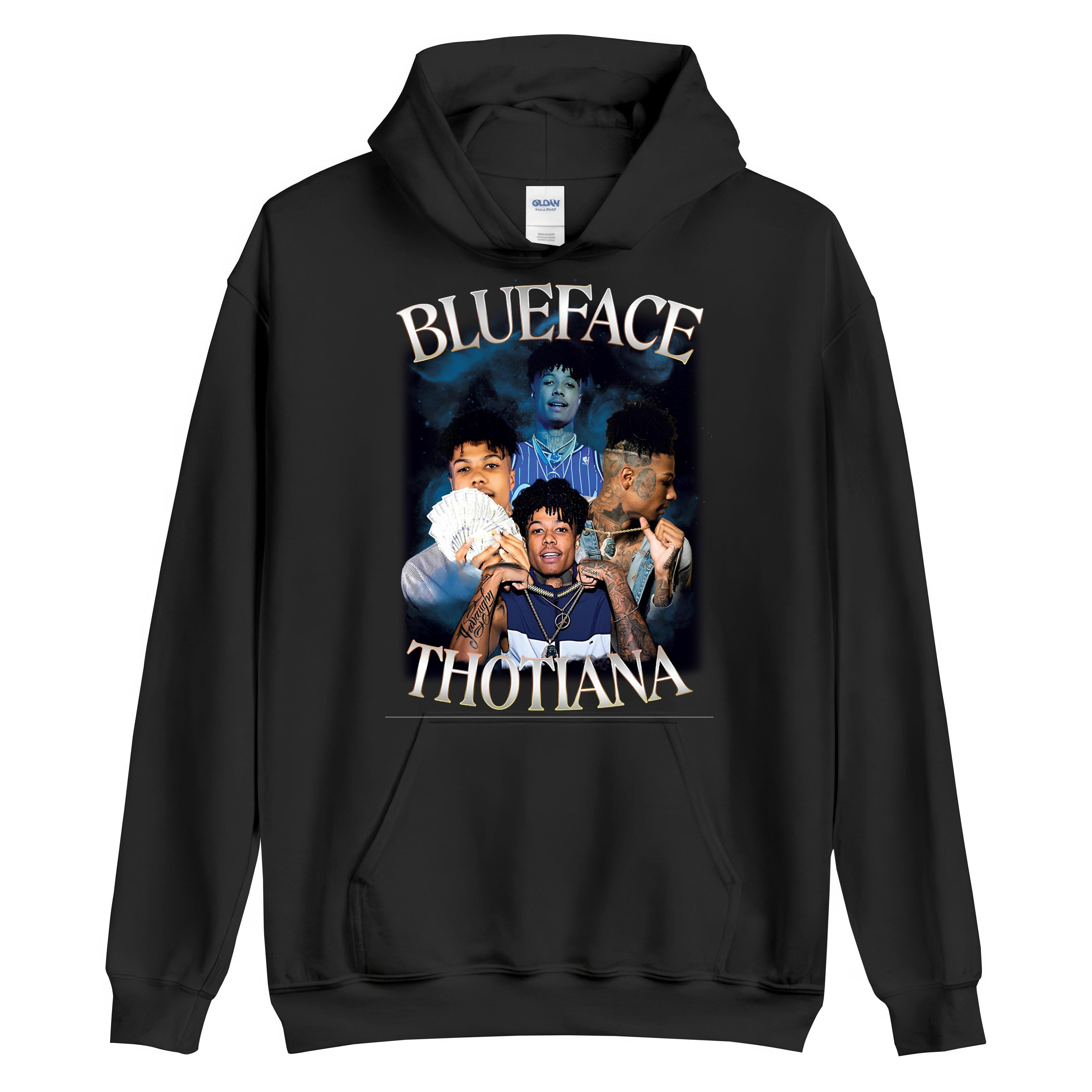 Blueface Thotiana T-shirt Merch Rapper - Walmart.com