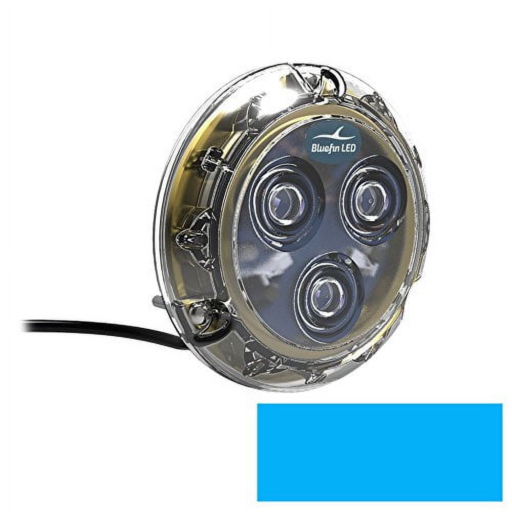 Bluefin LED Piranha P3 Surface Mount Underwater LED Light - 1100 Lumens ...