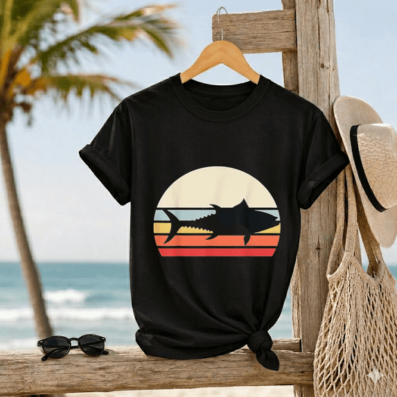 Bluefin Tuna Fish Graphic Outerwear For Sea And Ocean Fans Unisex T ...