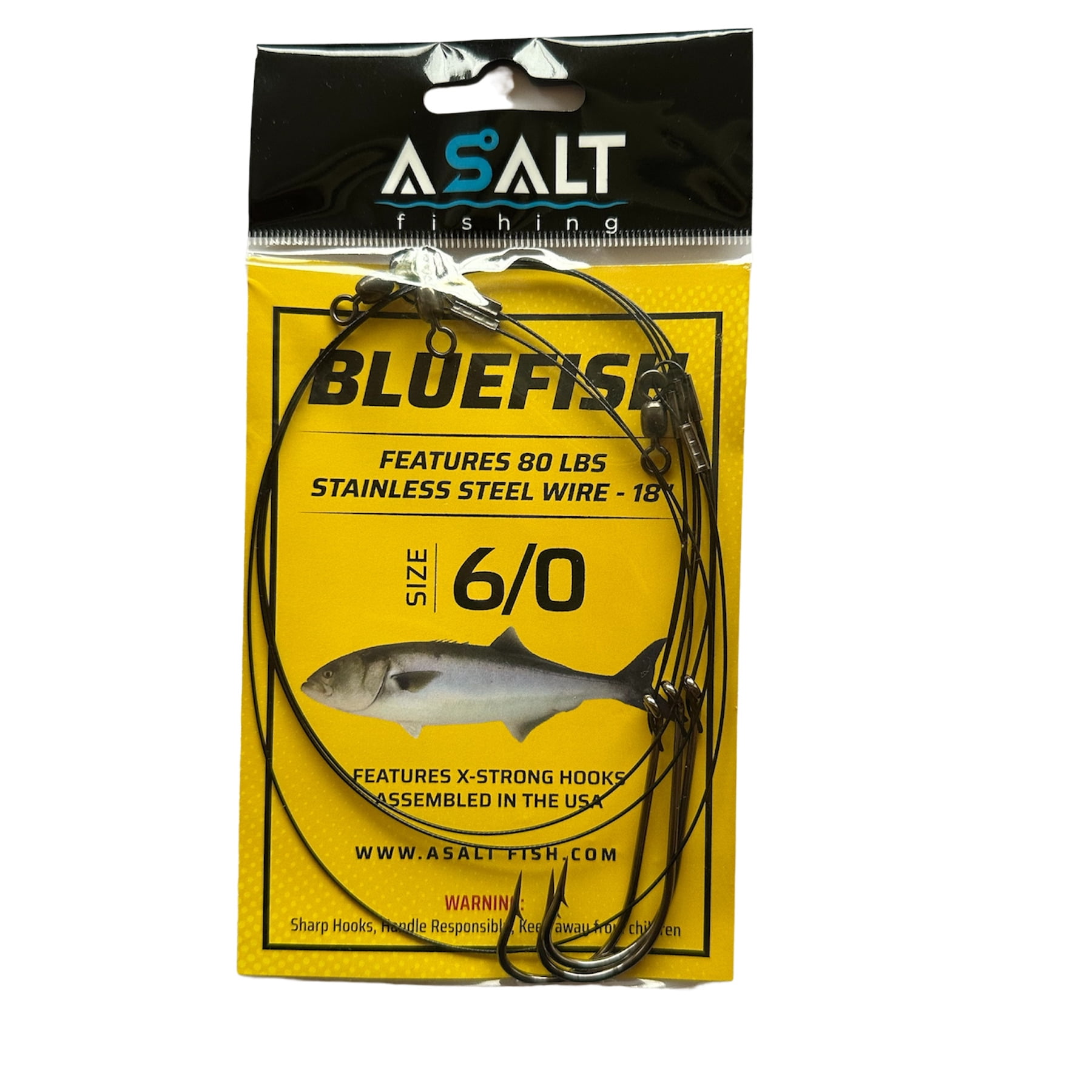 Bluefish Rigs O'Shaughnessy Hooks USA Assembled - Walmart.com