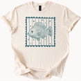 Bluegill Fish Art T Shirt Hand Drawn Fishing Graphic Tee Lake Life Size ...